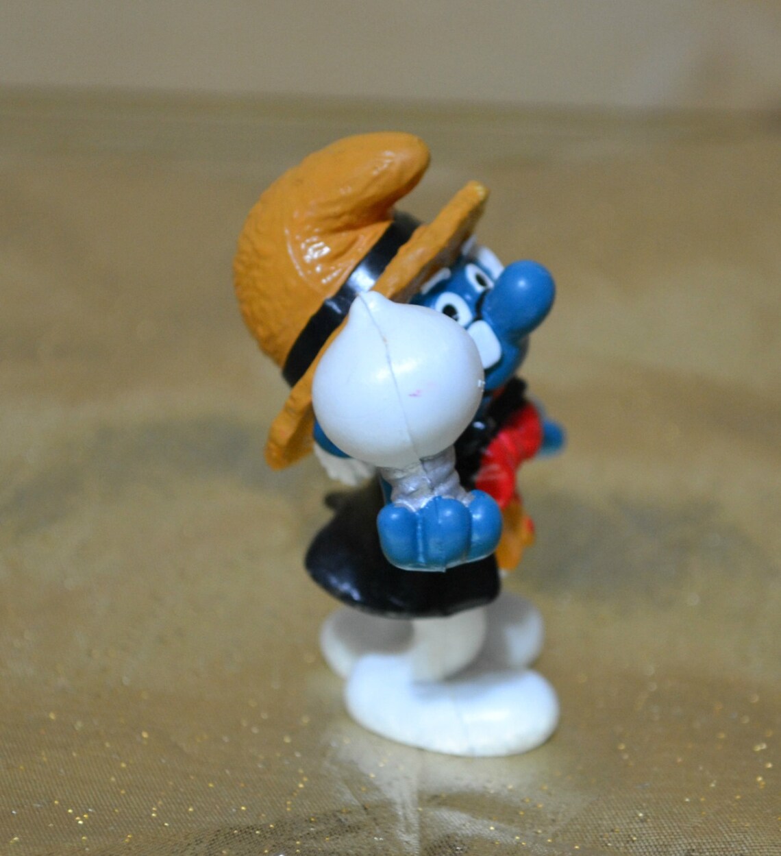 Vintage Thomas Edison Smurf Historical 1984 Schleich Hong Kong 20504 ...