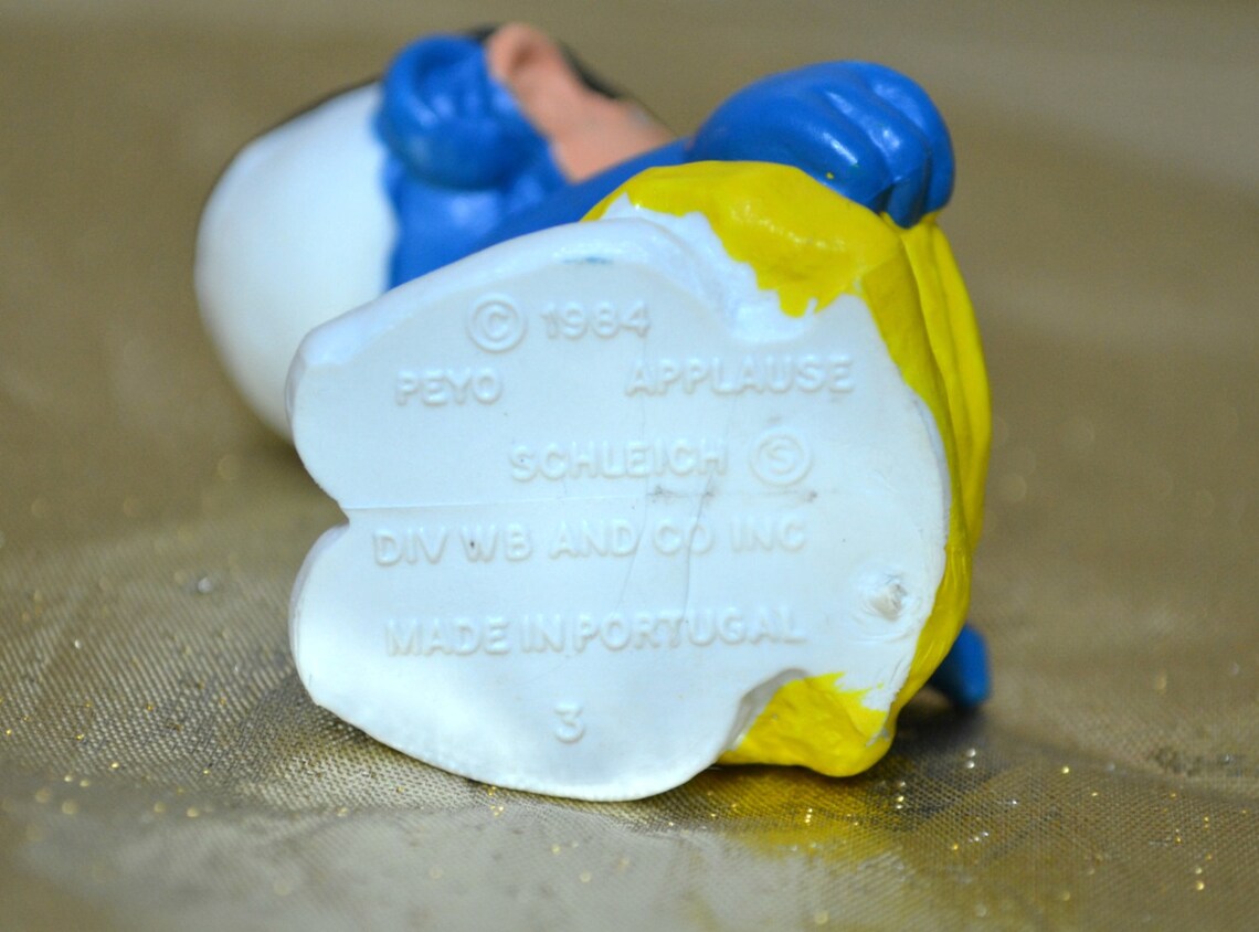 Vintage Smurf Gargamel Mask Smurf 1984 Applause Schleich - Etsy