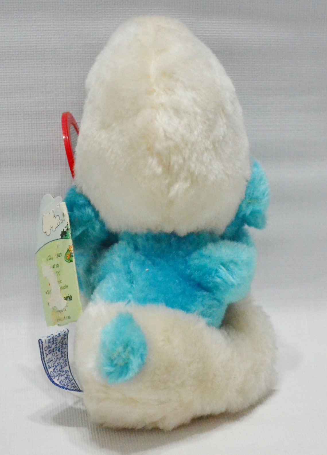 Vanity Smurf Plush Toy Smurf Bean Bag 1983 Vintage - Etsy