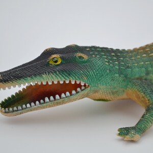 Vintage Toy Alligator Collectible Water Animal - Etsy