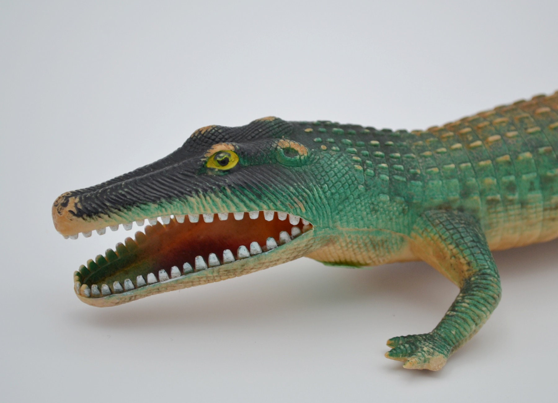 Vintage Toy Alligator Collectible Water Animal - Etsy