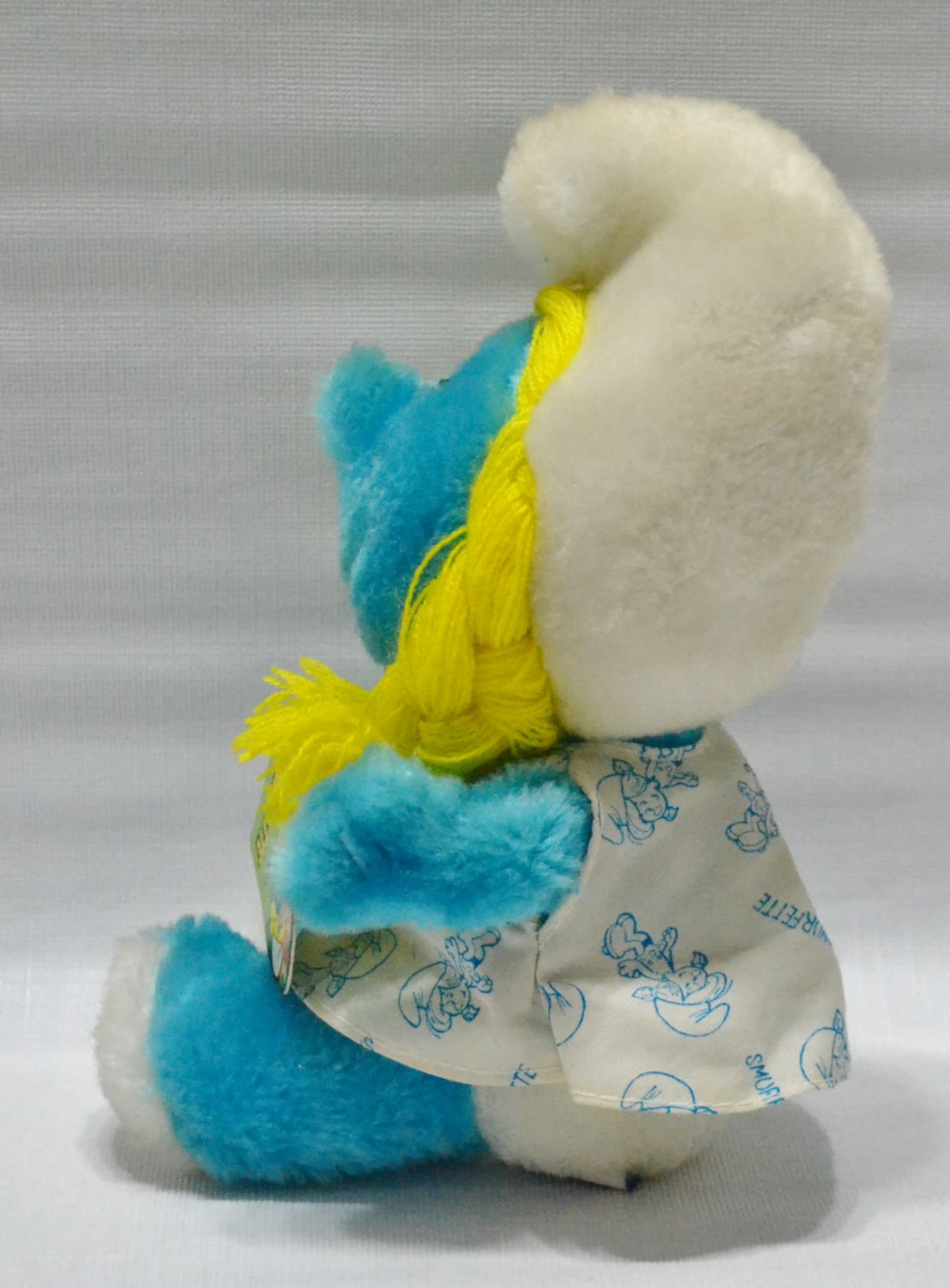 Vintage Smurfette Plush Toy - Smurfette Doll - 1981 - Original Tag ...
