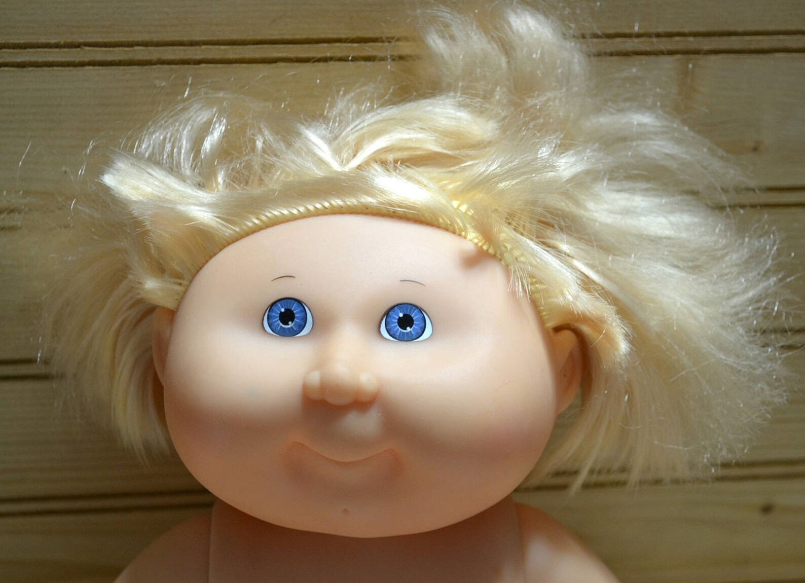 Vintage 1990s Cabbage Patch Doll Soft Vinyl Kids Toy 1991 Hasbro Signed ...