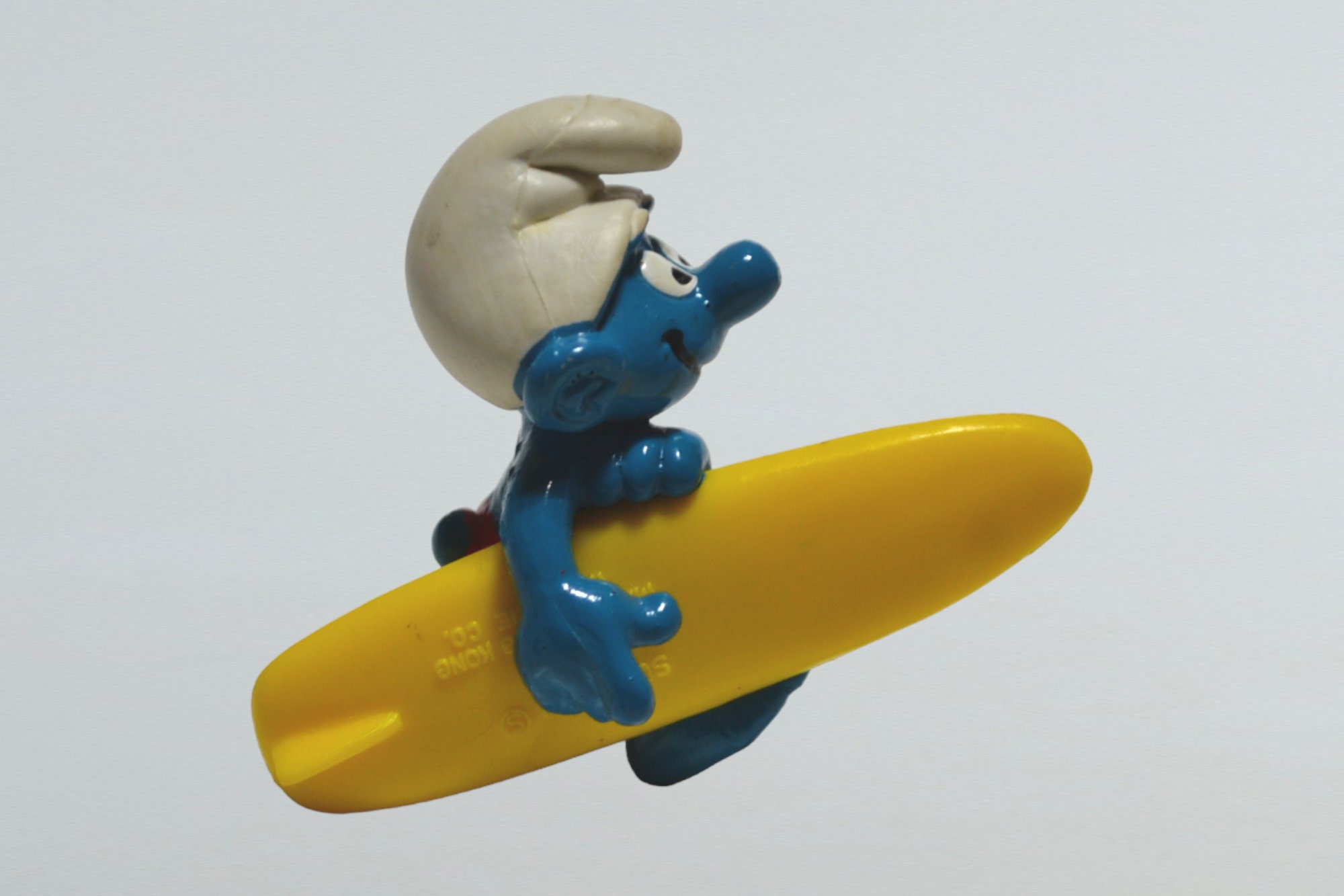 Vintage Surfer Smurf 1980s Collectible - Etsy