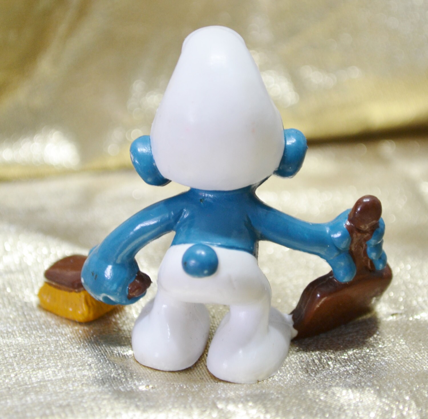 Vintage Dustpan and Brush Smurf - 1984 - 20189 - Etsy