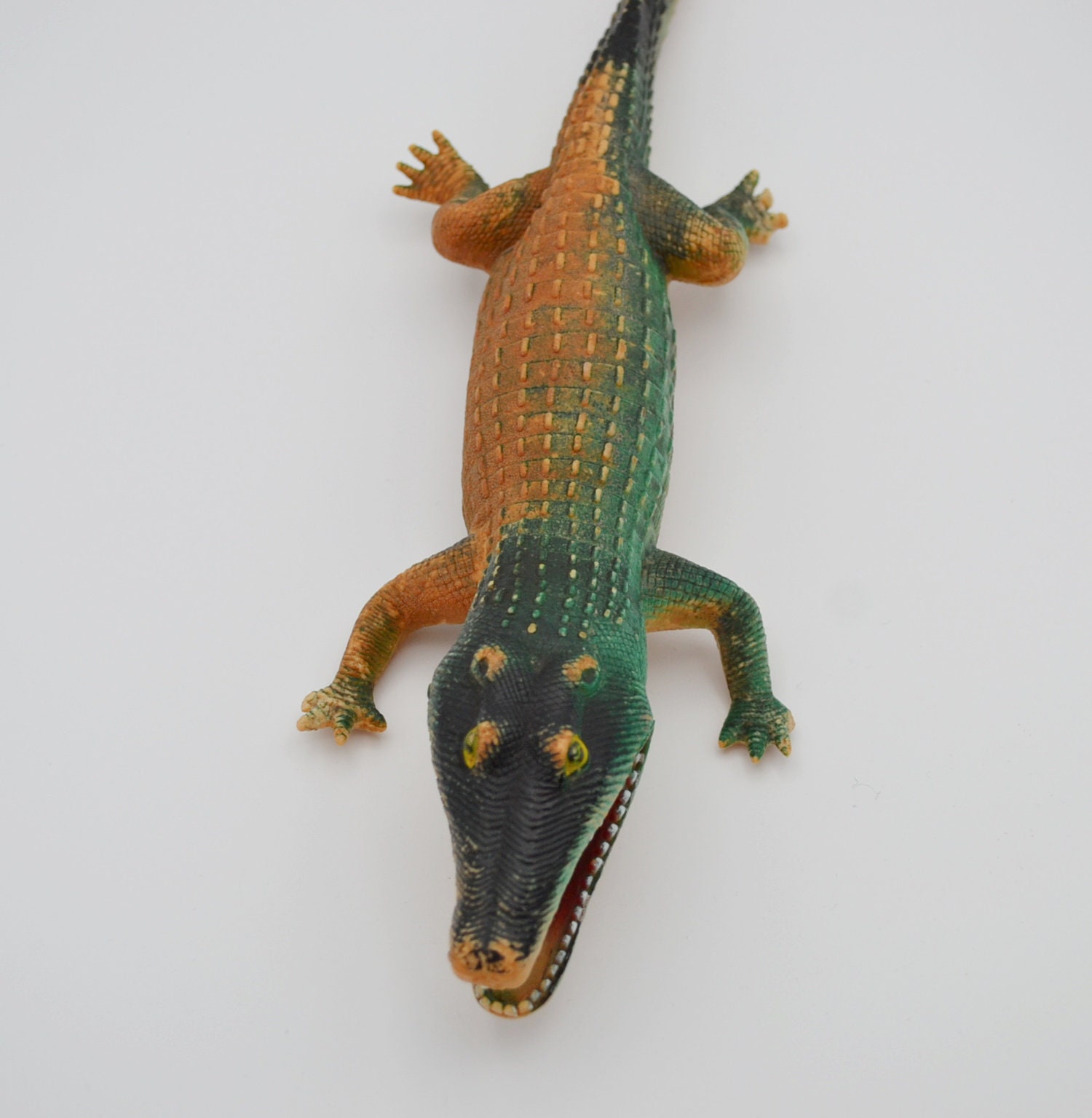 Vintage Toy Alligator Collectible Water Animal - Etsy