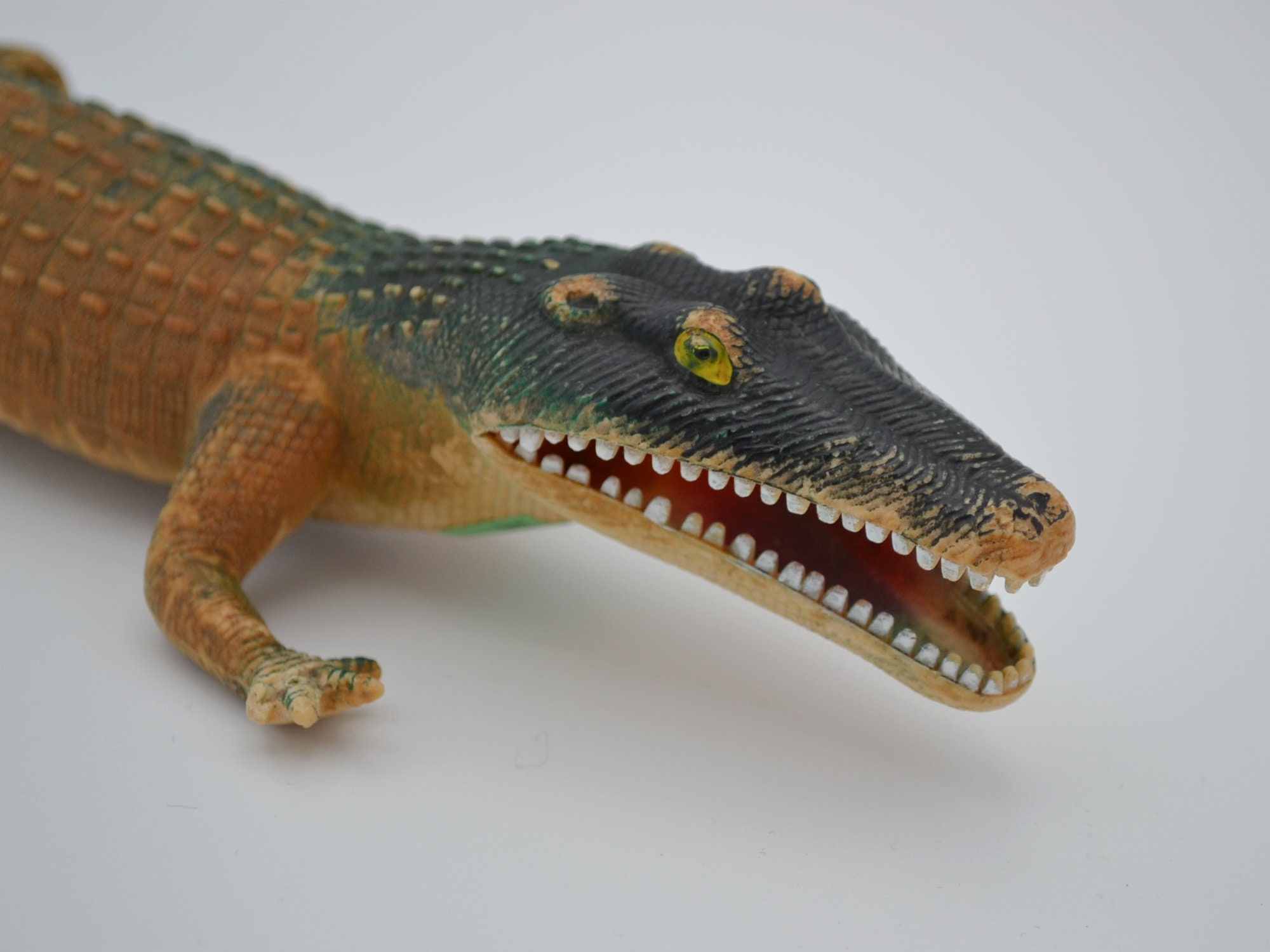 Vintage Toy Alligator Collectible Water Animal - Etsy