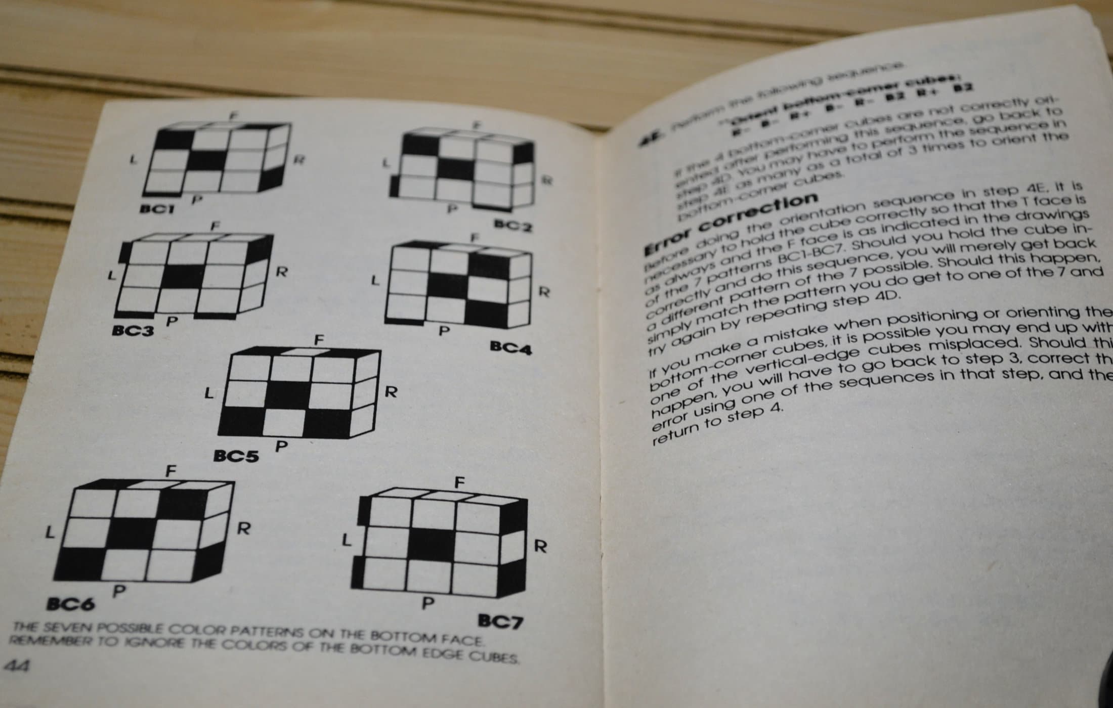Rubik's Cube the Simple Solution Book 1980s PLUS Original Directions - Etsy