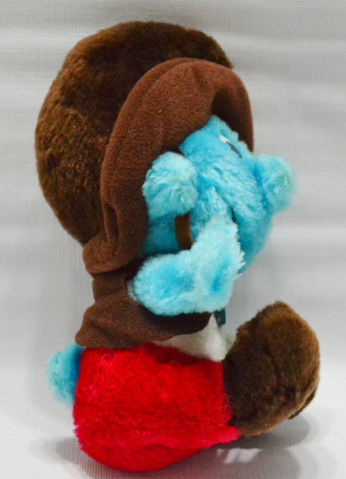 Cowboy Smurf Plush Toy Stuffed Toy Smurf Character - Etsy
