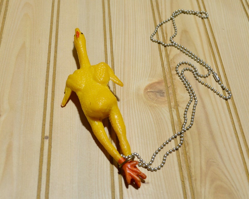 Vintage Rubber Chicken Novelty Joke Toy Made in Taiwan - Etsy