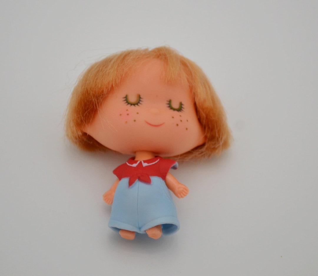 Vintage Big Head Doll Rubber Clothes Kids Collectible Toy - Etsy