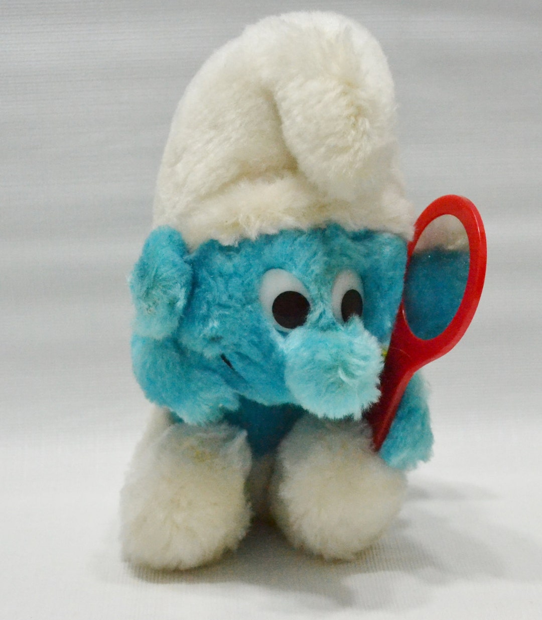 Vanity Smurf Plush Toy - Smurf Bean Bag - 1983 - Vintage - Etsy