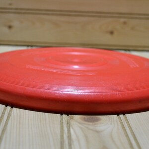 Vintage Original Frisbee Red Disc Made in Mexico - Etsy