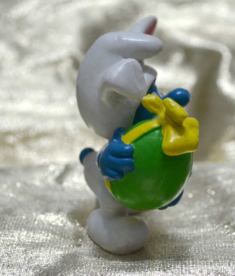 Vintage Easter Smurf Rabbit Bunny Suit 1982 20496 - Etsy