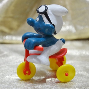 Vintage Supersmurf Tricycle Bike - Smurfs - 1978 - 40203 - Hard to Find ...