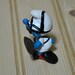 Vintage Baseball Catcher Smurf Rare White Uniform 2.0146 1981 Peyo ...