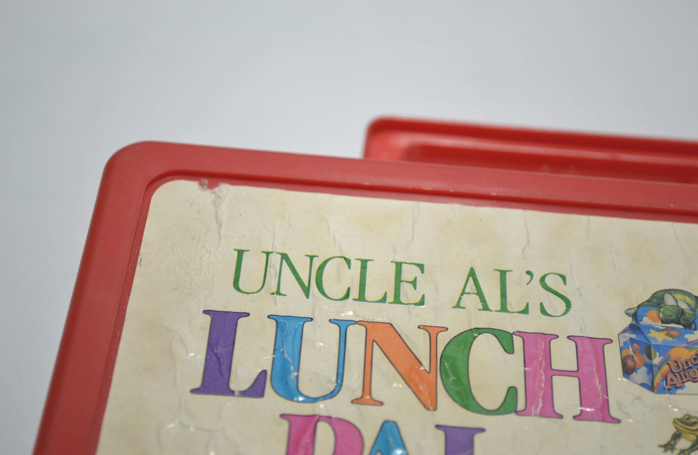 Vintage 1980s Uncle Al's Lunch Pal Plastic Box Container Fast Food 1988 ...