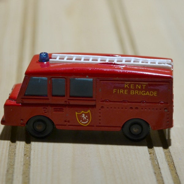 Matchbox Kent Fire Brigade Truck Made in England - Etsy