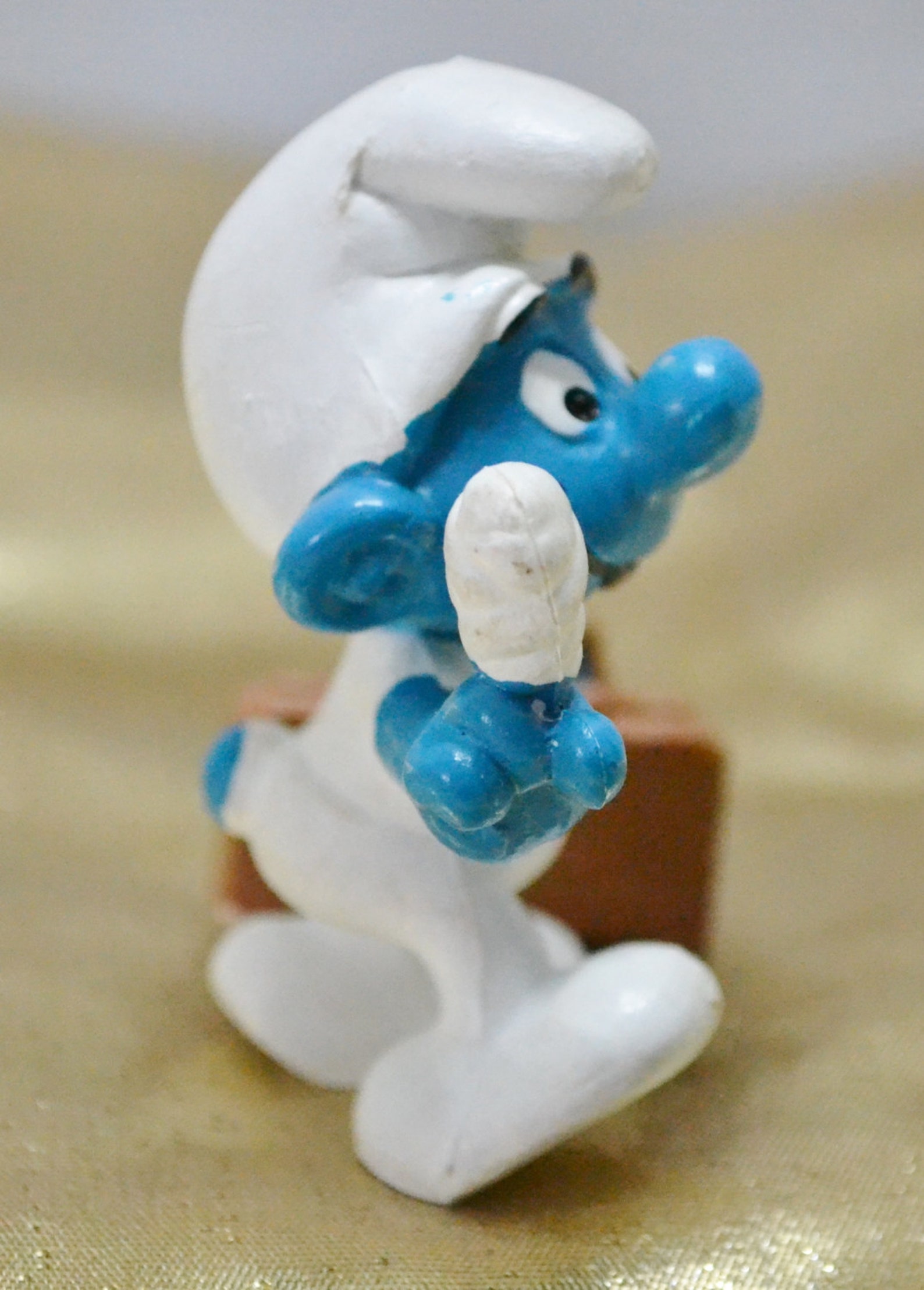 First Aid Smurf - Medic Smurf - Red Cross Smurf - 1978 - 20054 - Rare ...