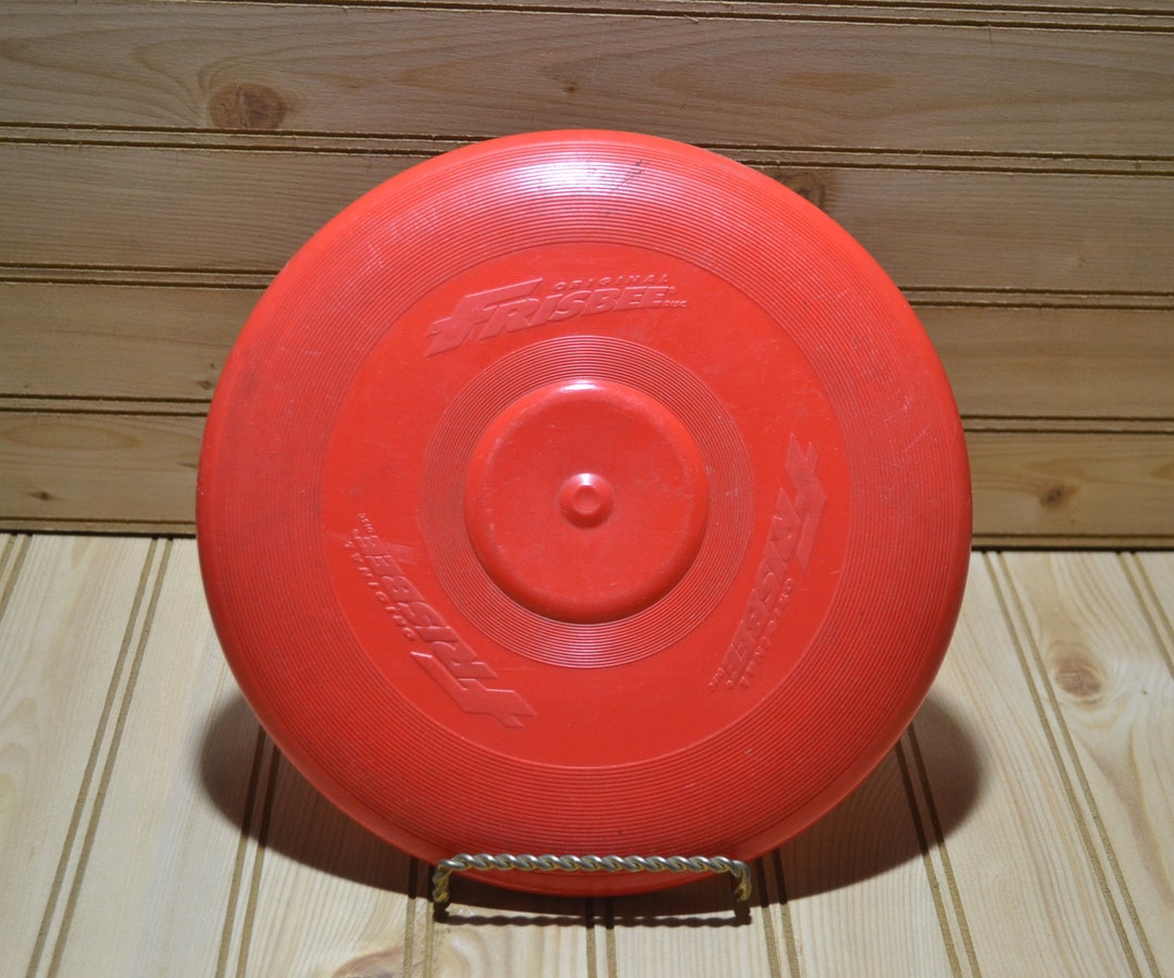 Vintage Original Frisbee Red Disc Made in Mexico - Etsy