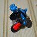 Vintage Baseball Catcher Smurf Rare White Uniform 2.0146 1981 Peyo ...