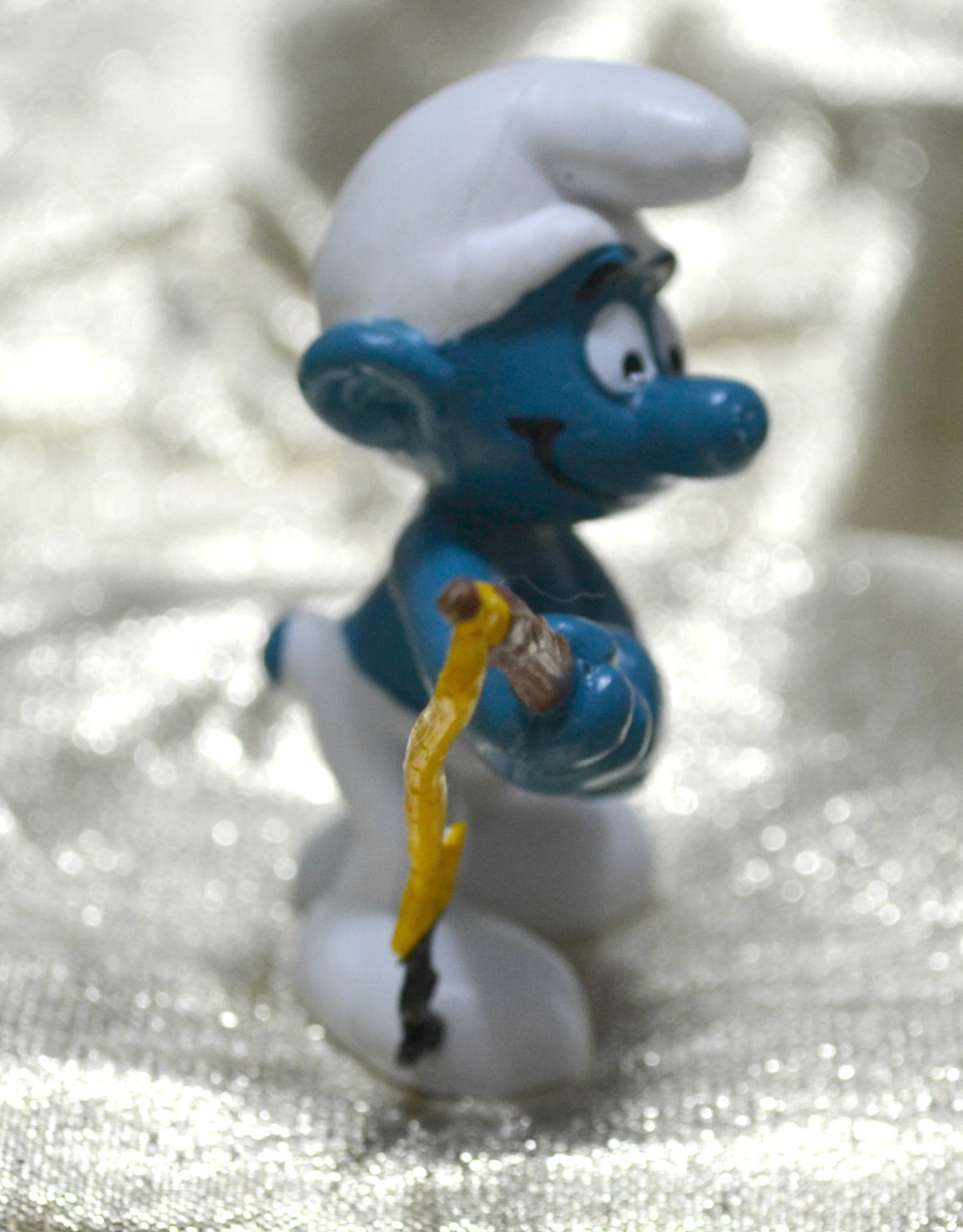 Vintage Angler Smurf - Fishing Smurf 2.0101 1978 Peyo Schleich - Etsy