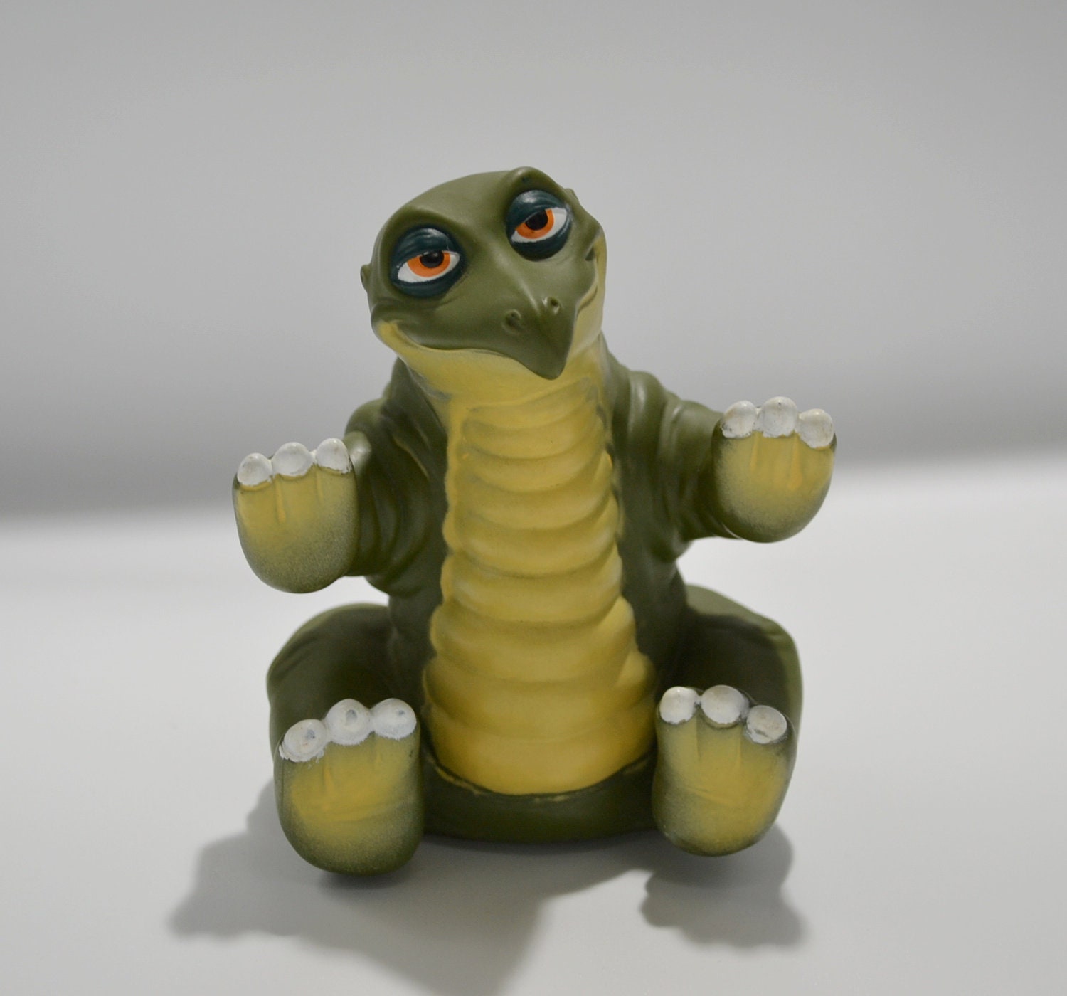 Vintage Spike Hand Puppet Land Before Time Rubber Vinyl 1980s Movie ...