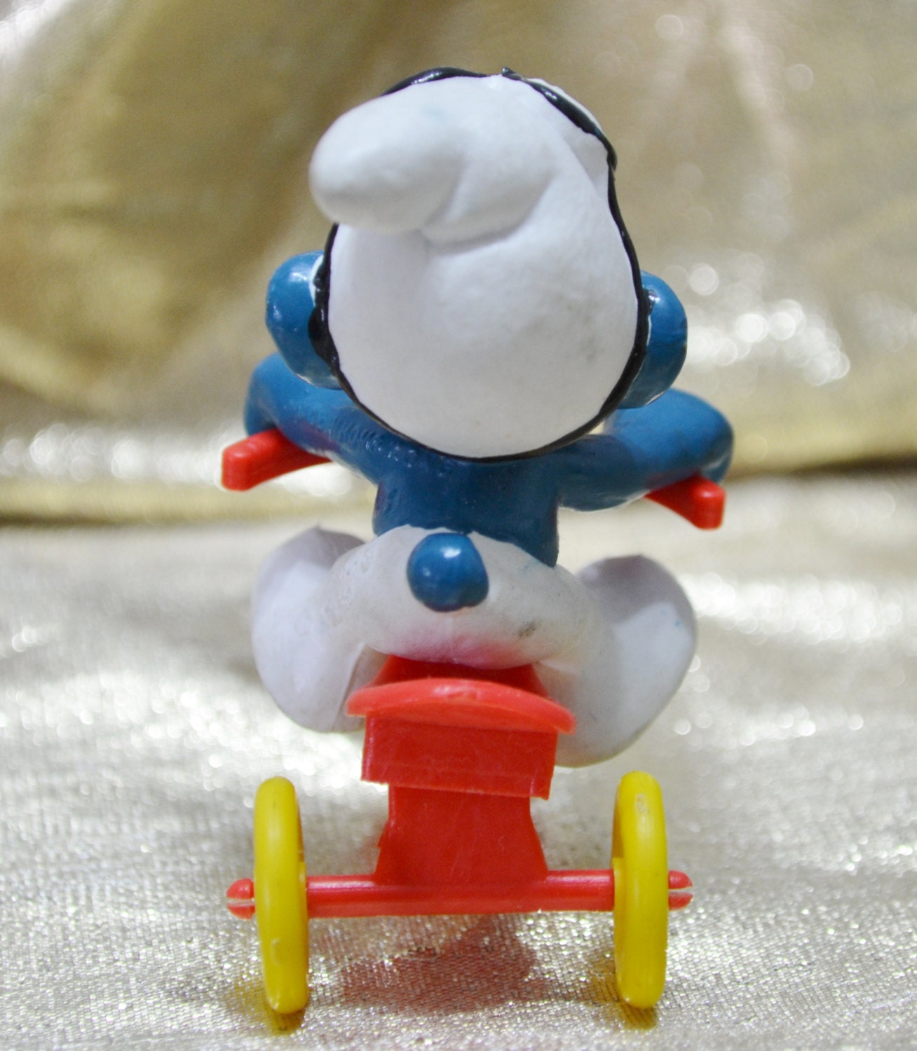 Vintage Supersmurf Tricycle Bike - Smurfs - 1978 - 40203 - Hard to Find ...