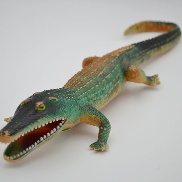 Large Rubber Alligator - Etsy