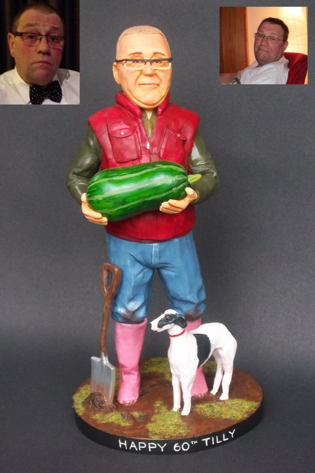 Gardening Gardener Customized Figure - Etsy