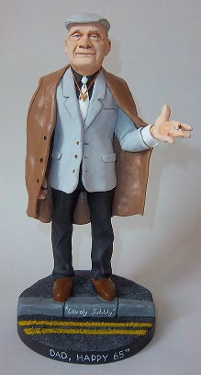 Personalised Comedy Actor Delboy Custom Sculpture Graduation - Etsy