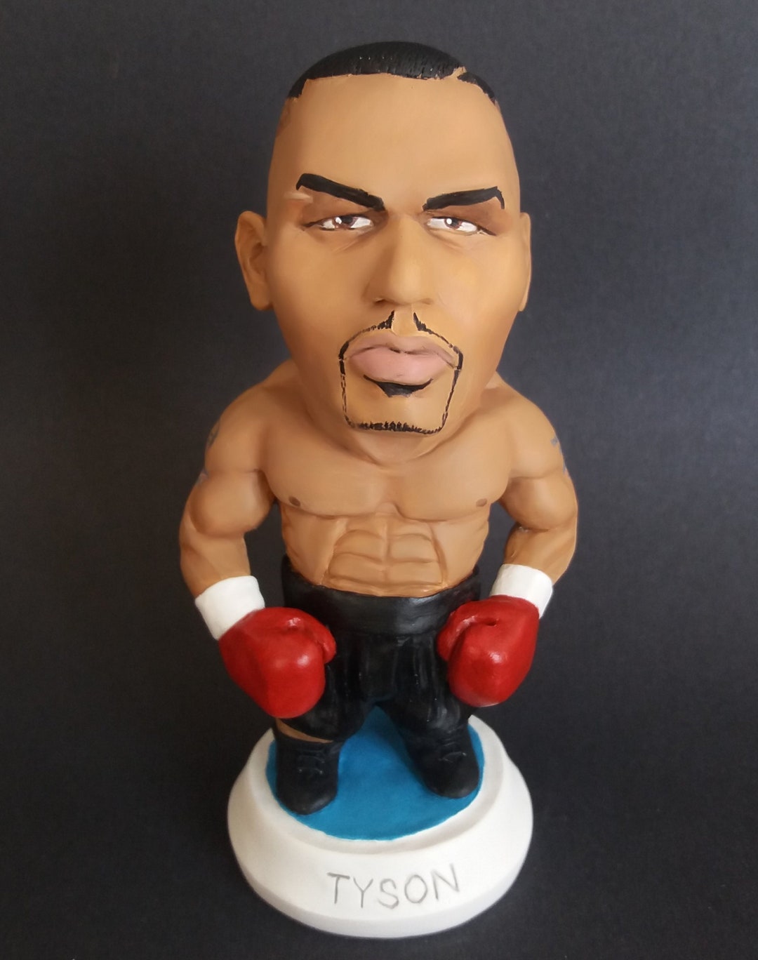 Figura de caricatura de Mike Tyson de edición limitada - Etsy España