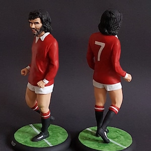 George Best Classic Pose Limited Edition Figurine Manchester United - Etsy