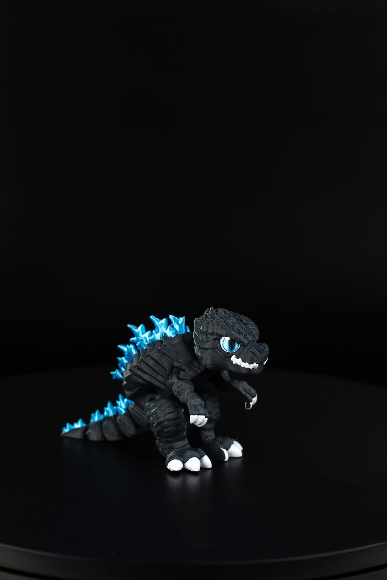 Flexi Godzilla 2 3D Printed - Etsy