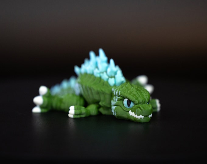 Flexi Godzilla - 3D Printed - Etsy