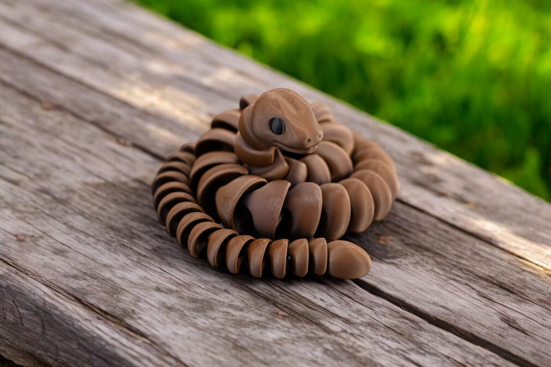 Articulated Snake - 3D Printed - Etsy