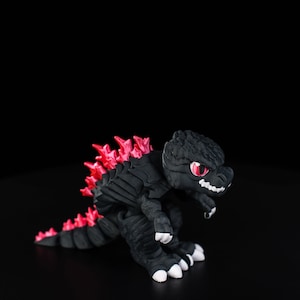Flexi Godzilla 2 - 3D Printed - Etsy
