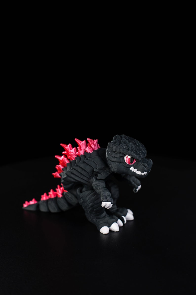 Flexi Godzilla 2 3D Printed - Etsy