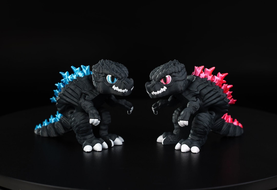 Flexi Godzilla 2 - 3D Printed - Etsy