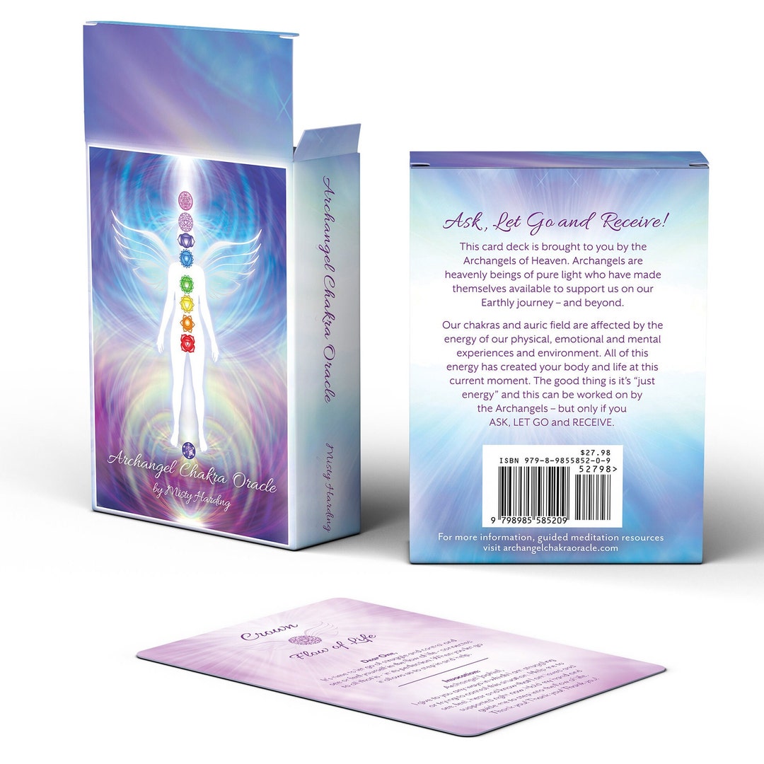 Archangel Chakra Oracle: Spiritual Guidance Cards for Divine Connection ...
