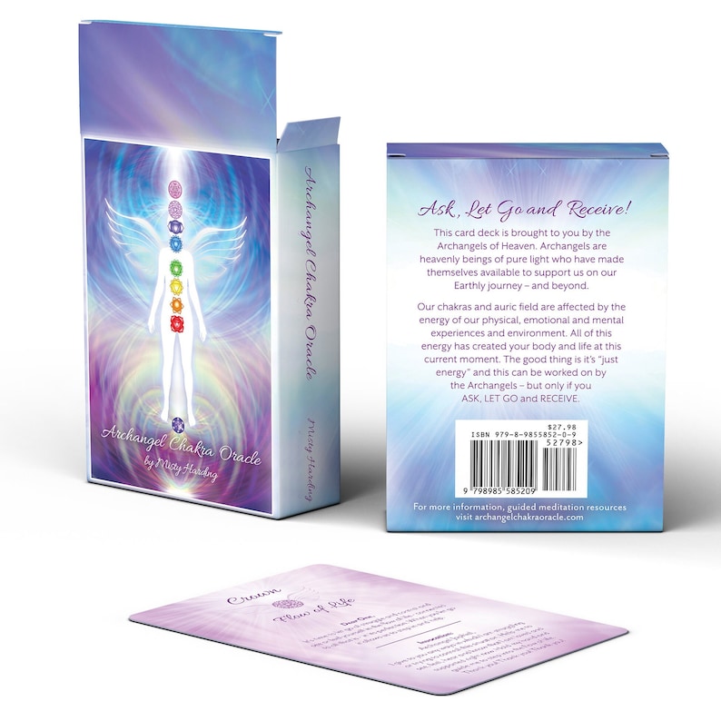 Archangel Chakra Oracle: Spiritual Guidance Cards for Divine Connection ...