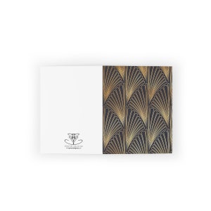 Greeting Cards, Art Deco Fans Designs - Set of 8, 16, and 24 Pcs ...