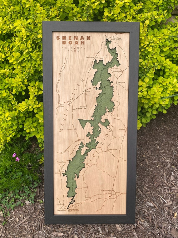 Shenandoah Park Map