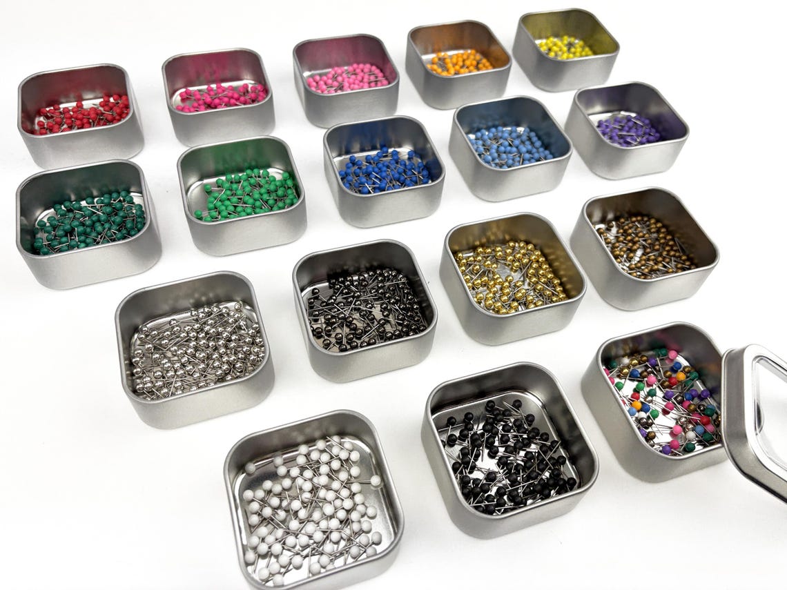 100 Count Map Pins for Push Pin Travel Maps - Etsy
