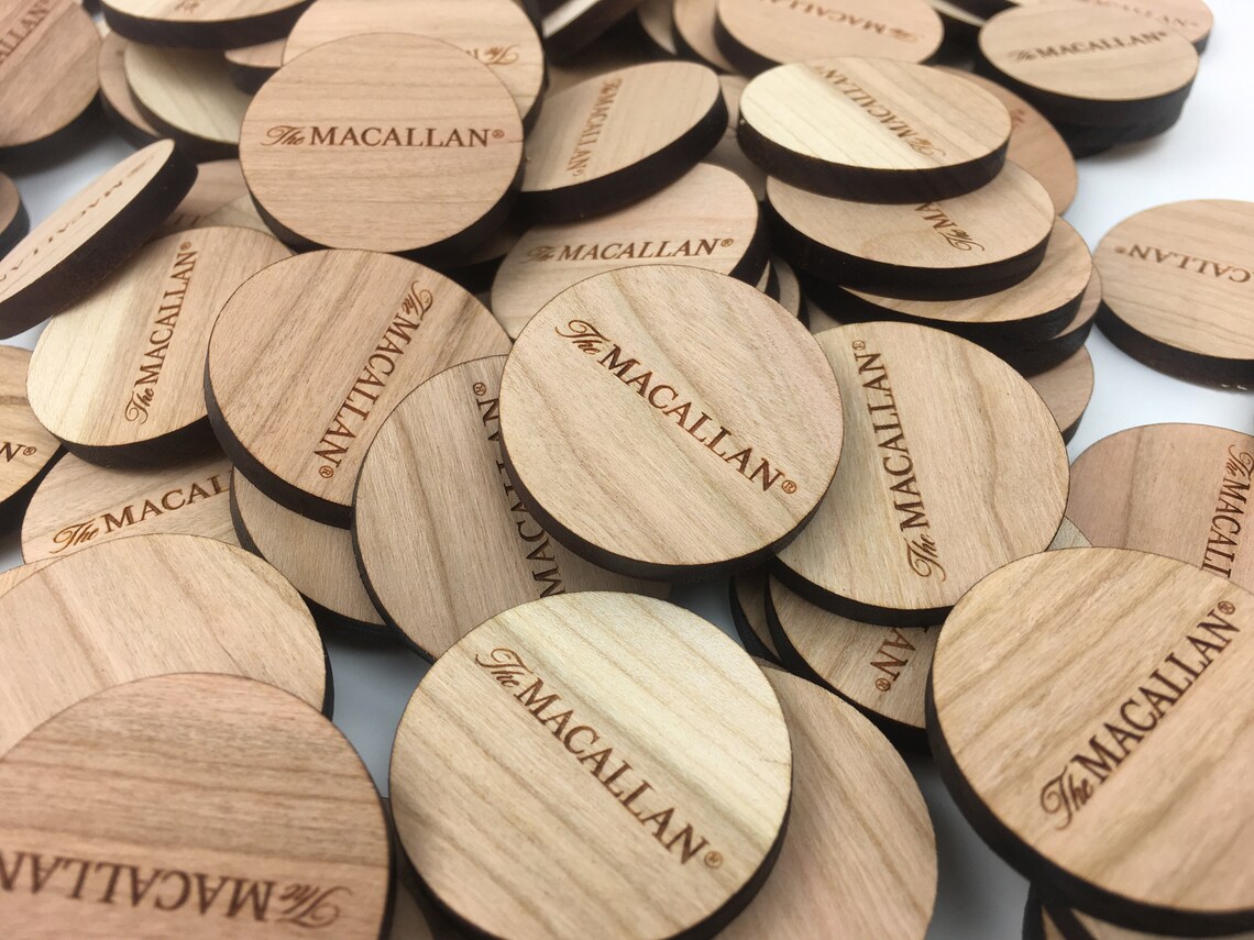 Wooden Drink Tokens Bar Promotional Items Bar Tokens - Etsy