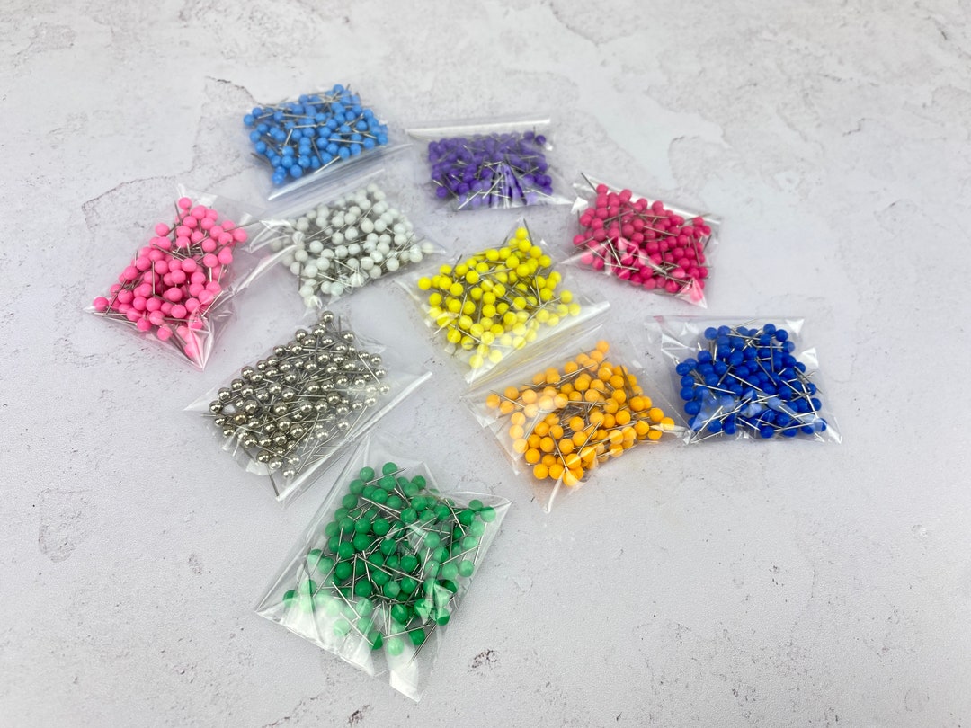 Bulk Round Map Pins for Push Pin Travel Maps - Etsy