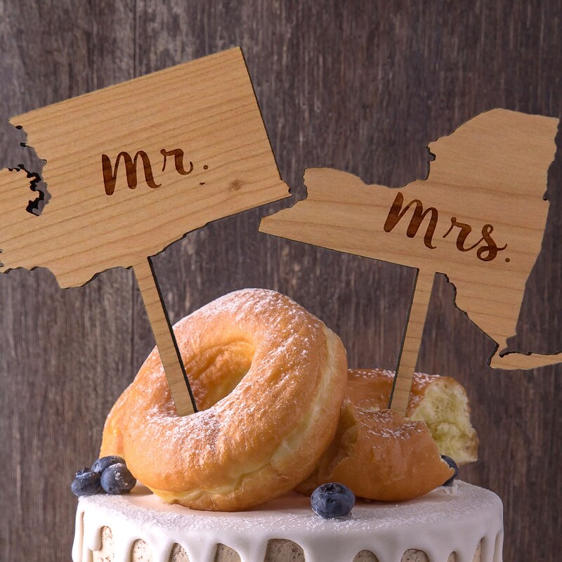 Wood Cake Toppers - Etsy
