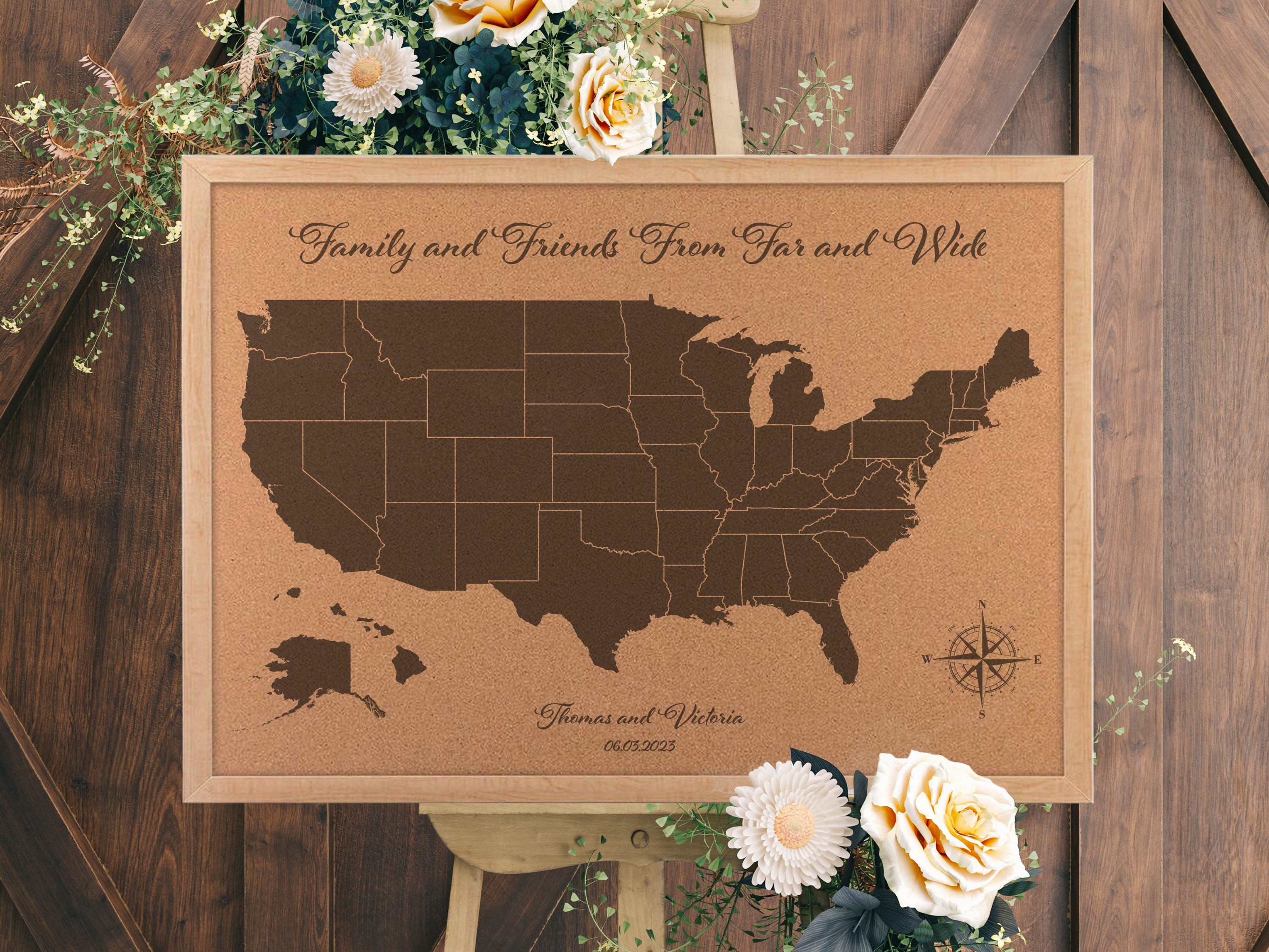 Wedding guest map | Honestweddingadvice.com