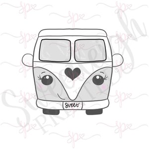 VW Bus Cookie Cutter - Etsy