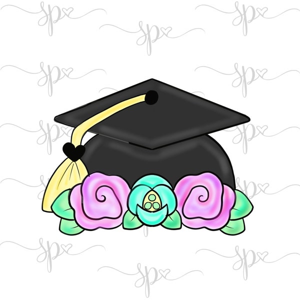 Floral Grad Cap - Etsy